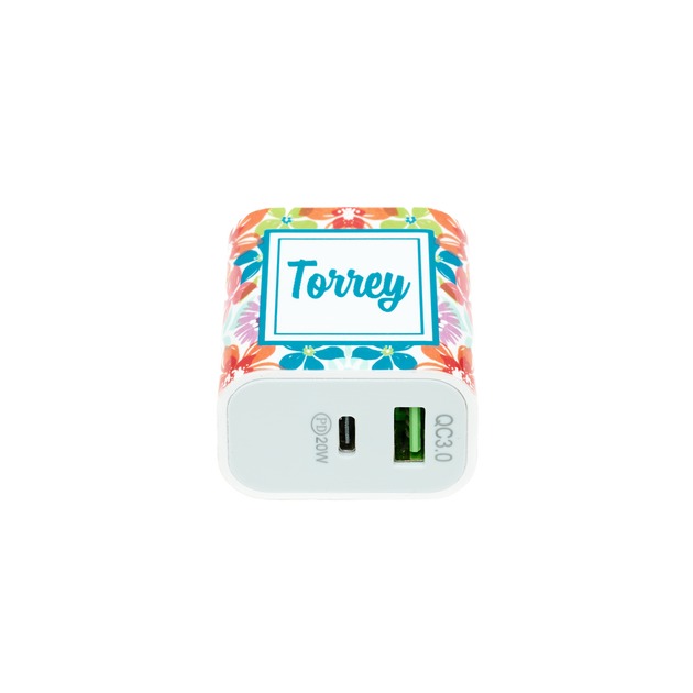 Floral Garden Tech Kit - Classy Chargers