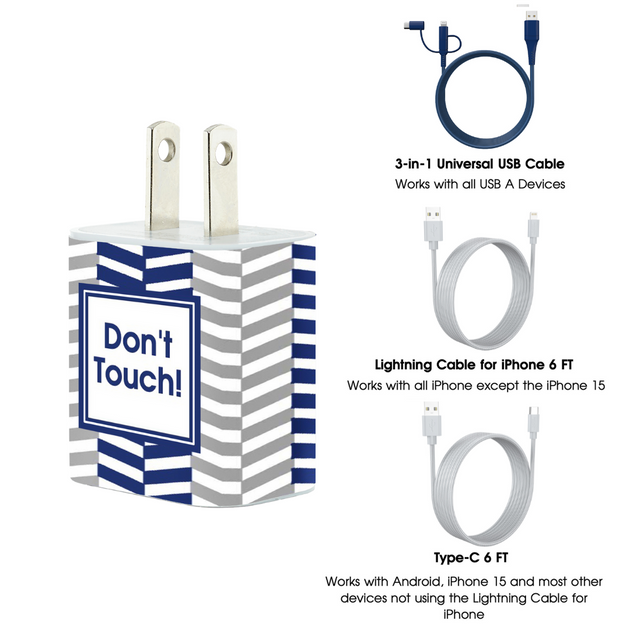 Mine-Don't Touch! Gift Set - Classy Chargers