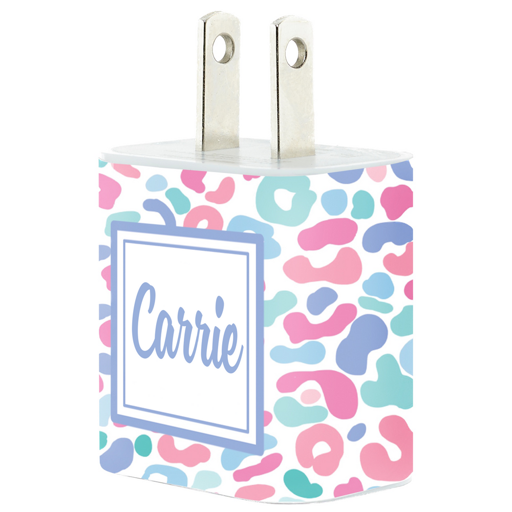 Monogram Marble Phone Charger - Classy Chargers