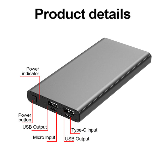 Monogram Summer Floral Swirl Power Bank - Classy Chargers