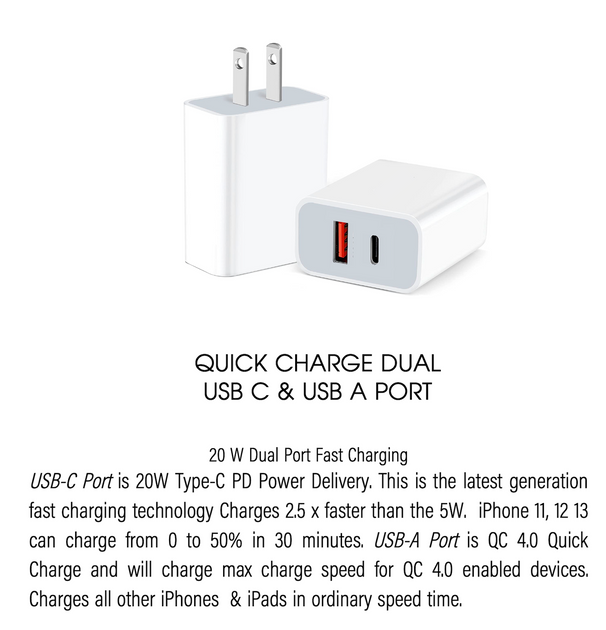 Preppy Stripe Tech Kit - Classy Chargers