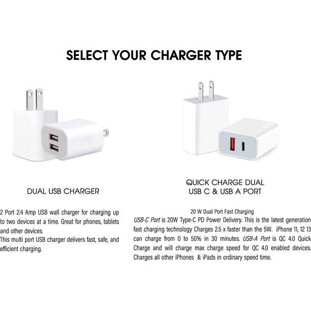 Monogram Pink Blue Quatrefoil Phone Charger - Classy Chargers